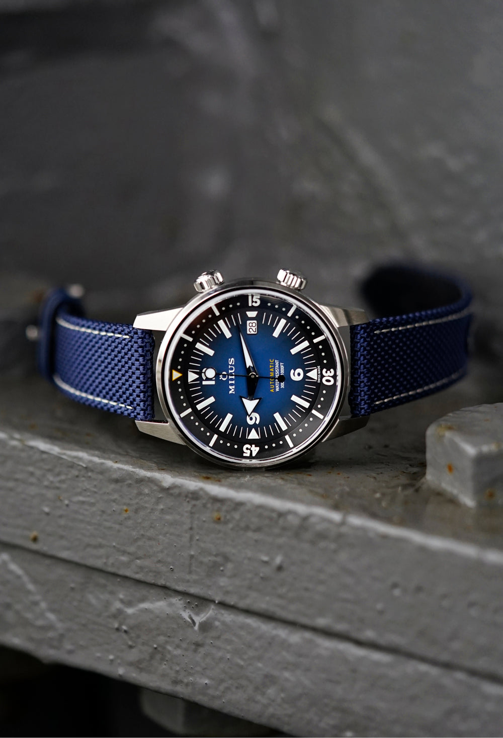 Archimèdes by Milus: Deep Blue | Milus Watches - Swiss Made Since 1919