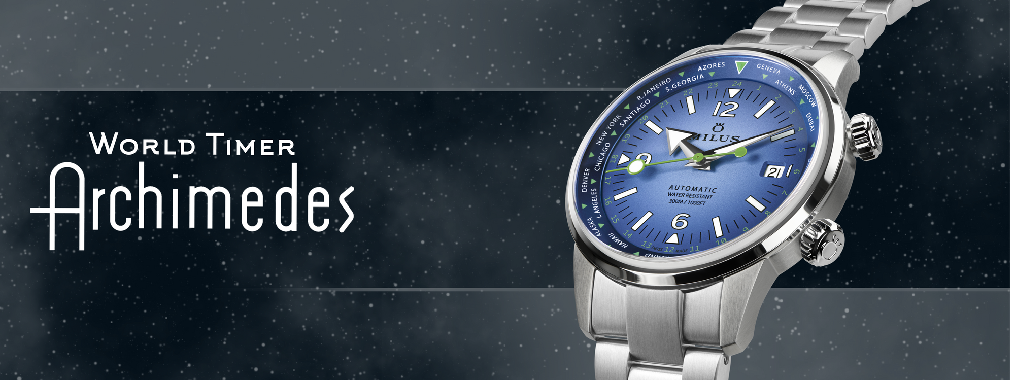 Milus Watches Official Website - Swiss luxury watches since 1919