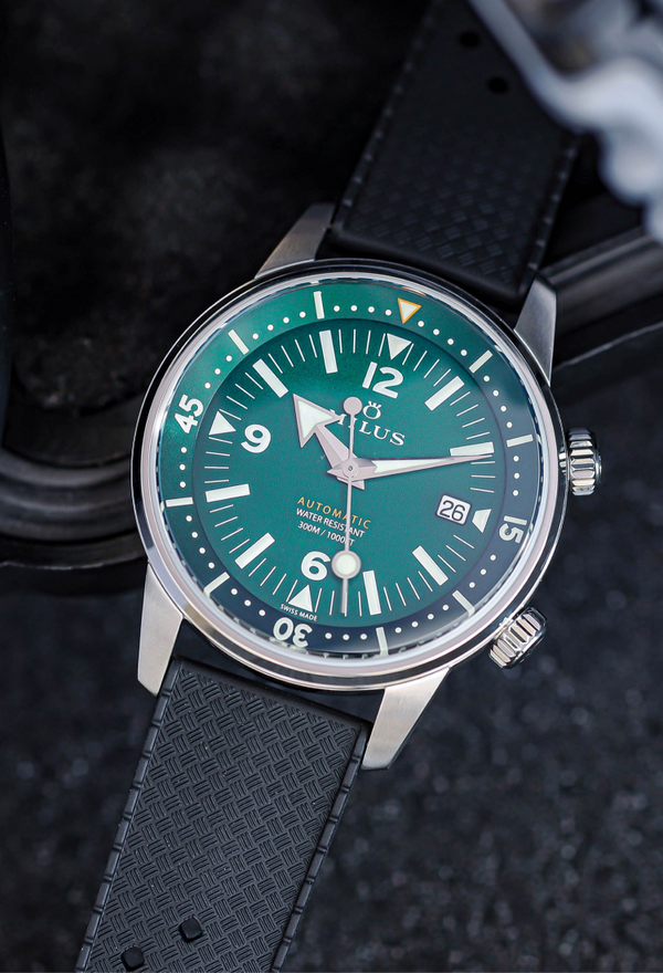 Archimèdes by Milus: Wild Green | Milus Watches - Swiss Made Since 1919